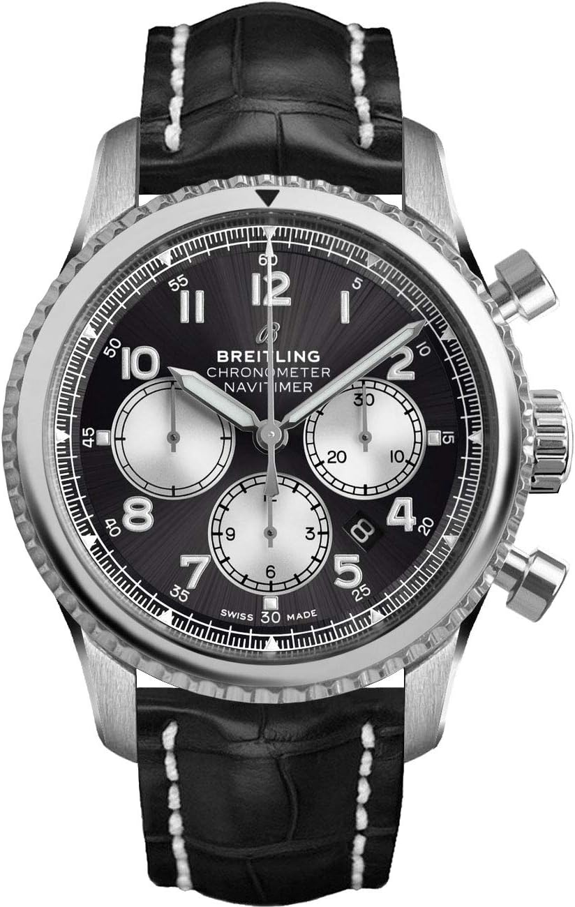 Amazon.com: Breitling Navitimer 8 B01 Chronograph 43 AB0117131B1P1 Men ...