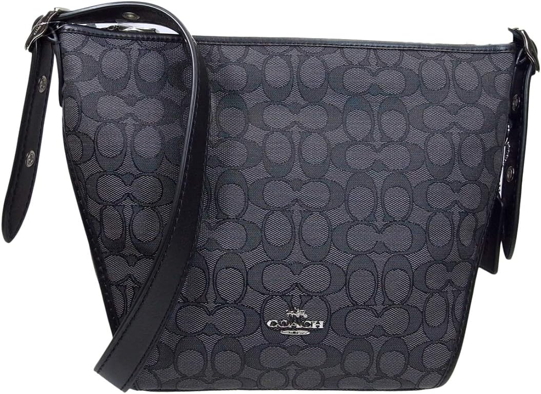 Amazon.co.jp: Coach 25697 svdk6 Shoulder Bag, Signature Jacquard Small ...
