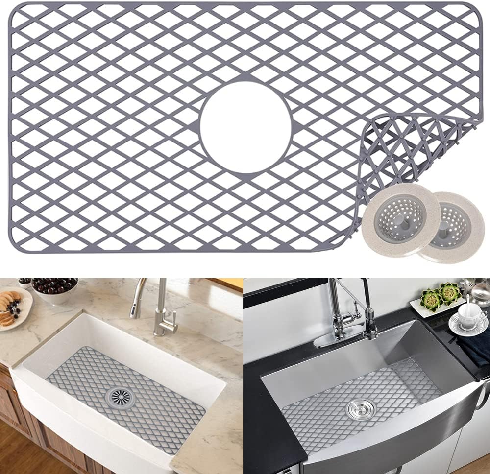 Amazon.com: Silicone Sink Protector, 1 PC for Stainless Steel ...