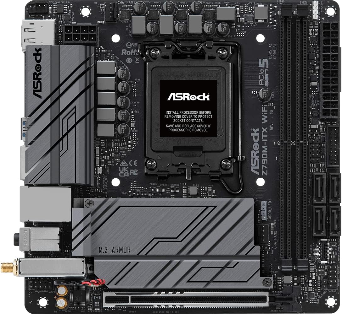 Amazon.com: ASRock MB ASROCK | Z790M-ITX WiFi Motherboard : Electronics