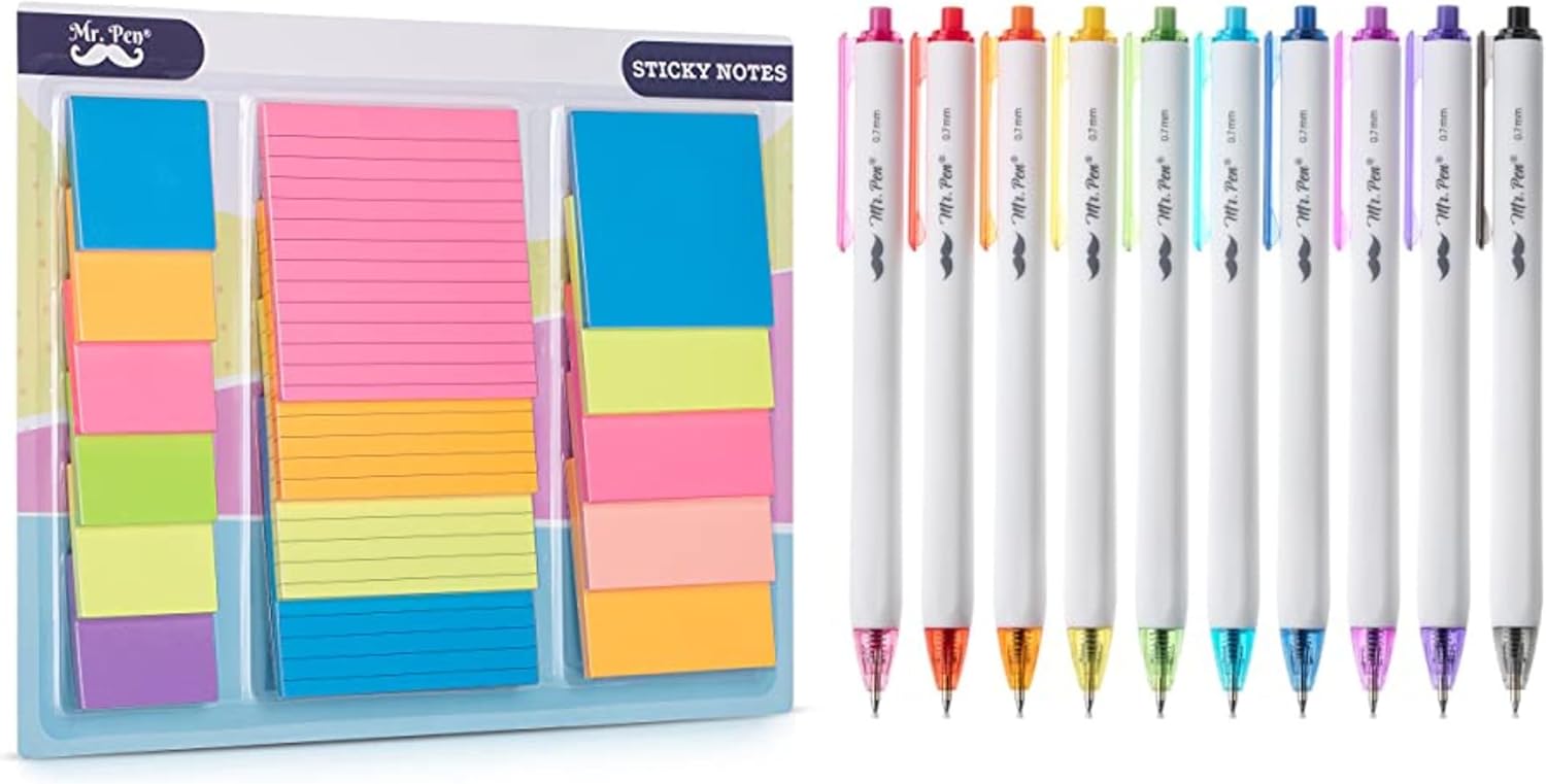 Amazon.com : Mr. Pen- Ballpoint Pens and Sticky Notes : Office Products