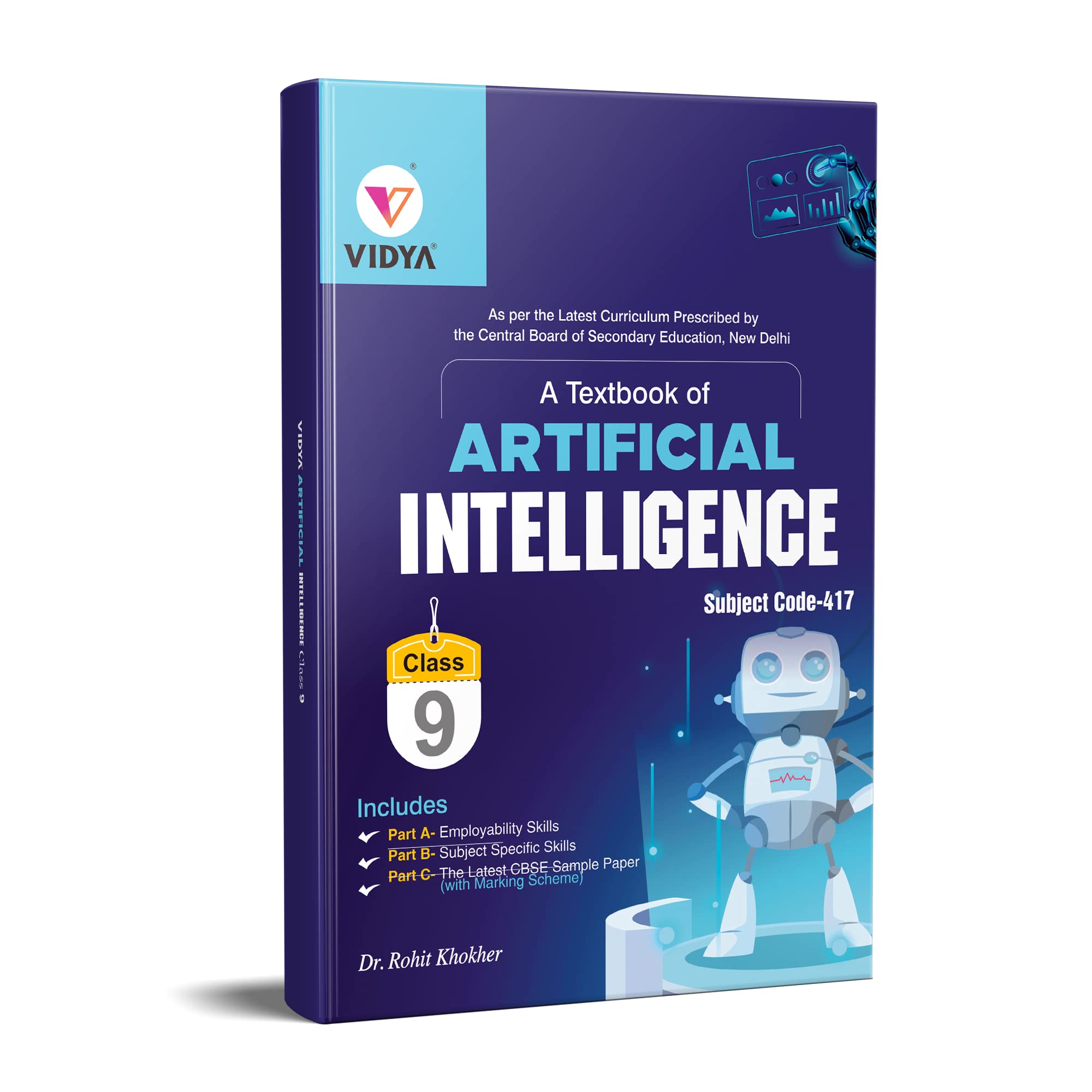 Artificial Intelligence Textbook Class 9 CBSE Board (Subject Code ...
