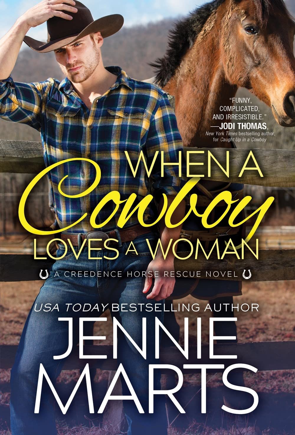 When a Cowboy Loves a Woman: A Single Dad, a Woman Grieving, and a ...