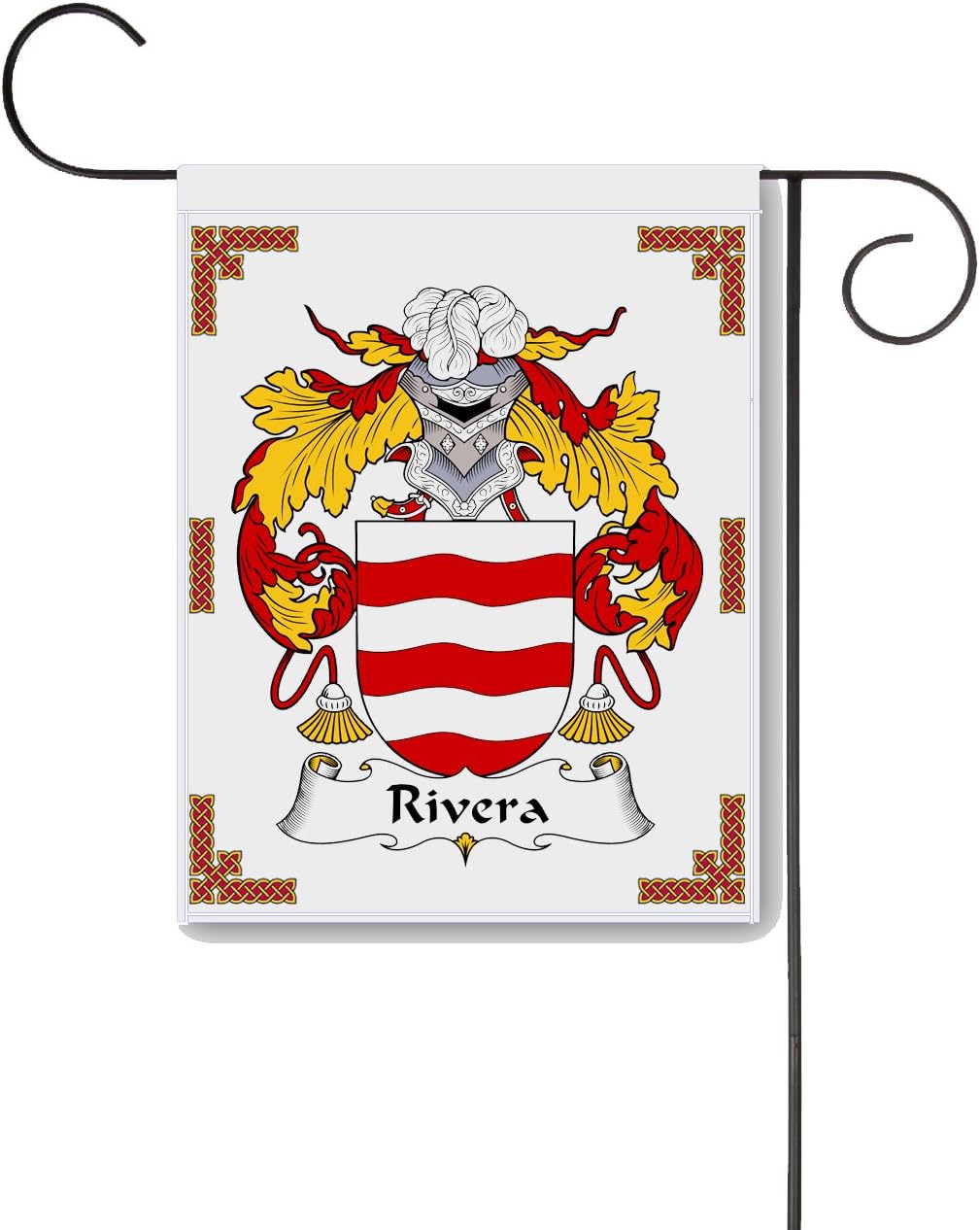 Amazon.com : Rivera Coat of Arms/Rivera Family Crest 11 X 15 Garden ...