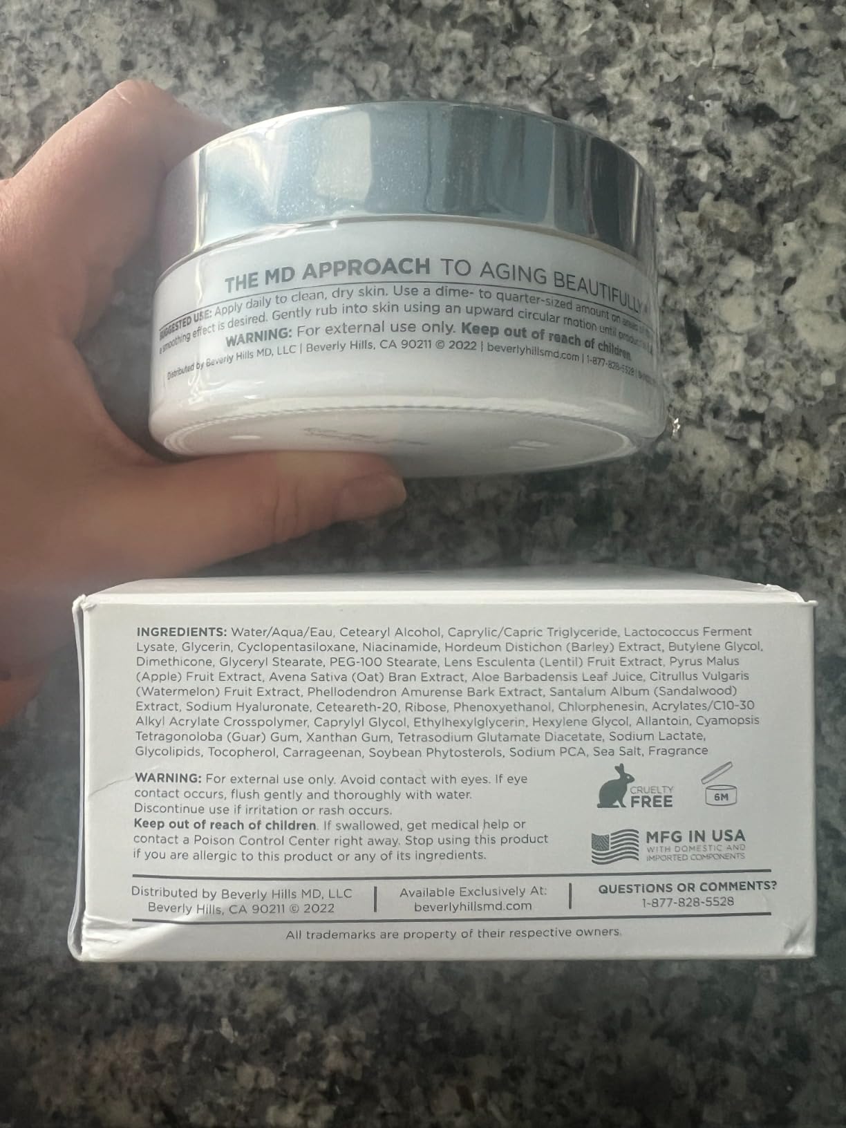 Amazon.com : Beverly Hills MD Crepe Correcting Body Complex- Reduce ...