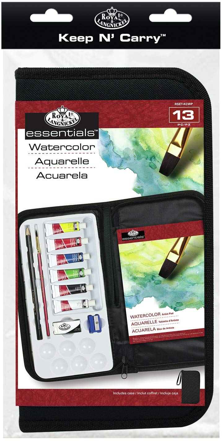 Amazon.com: Royal Ess Artist Set Watercolor Paint 13pc
