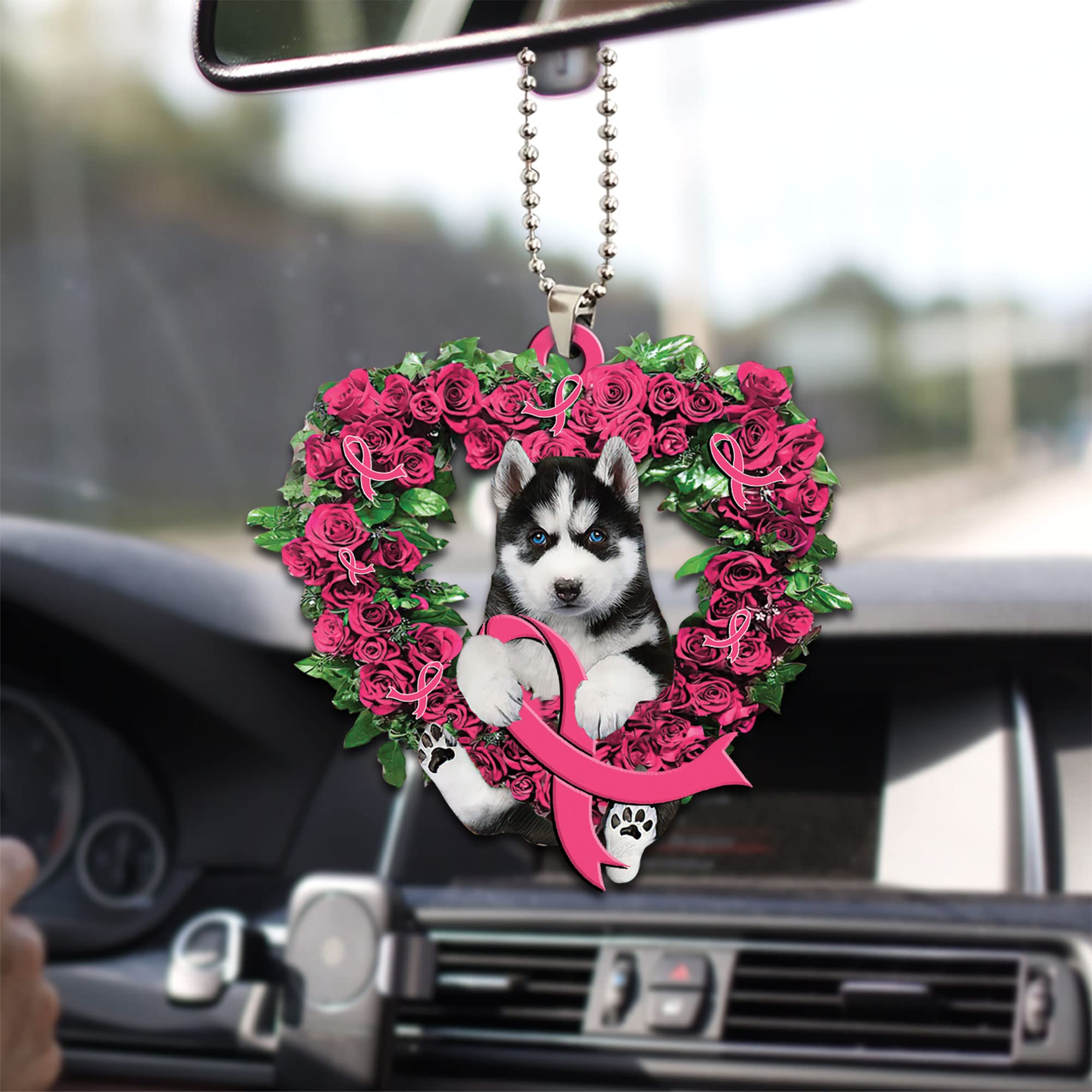 Rose With A Husky