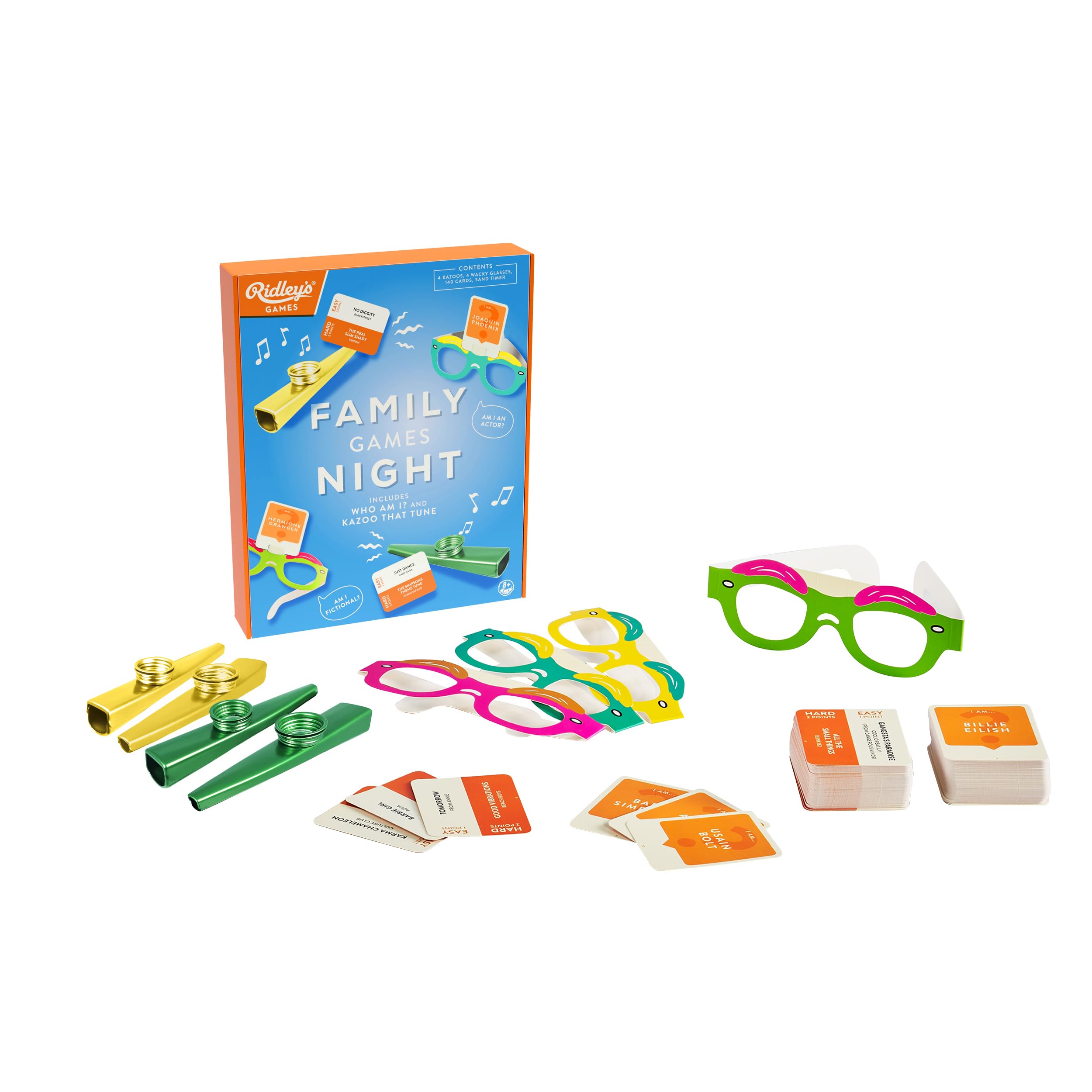 Ridley’s | Family Games Night | Includes – Kazoo That Tune and Who Am I ...