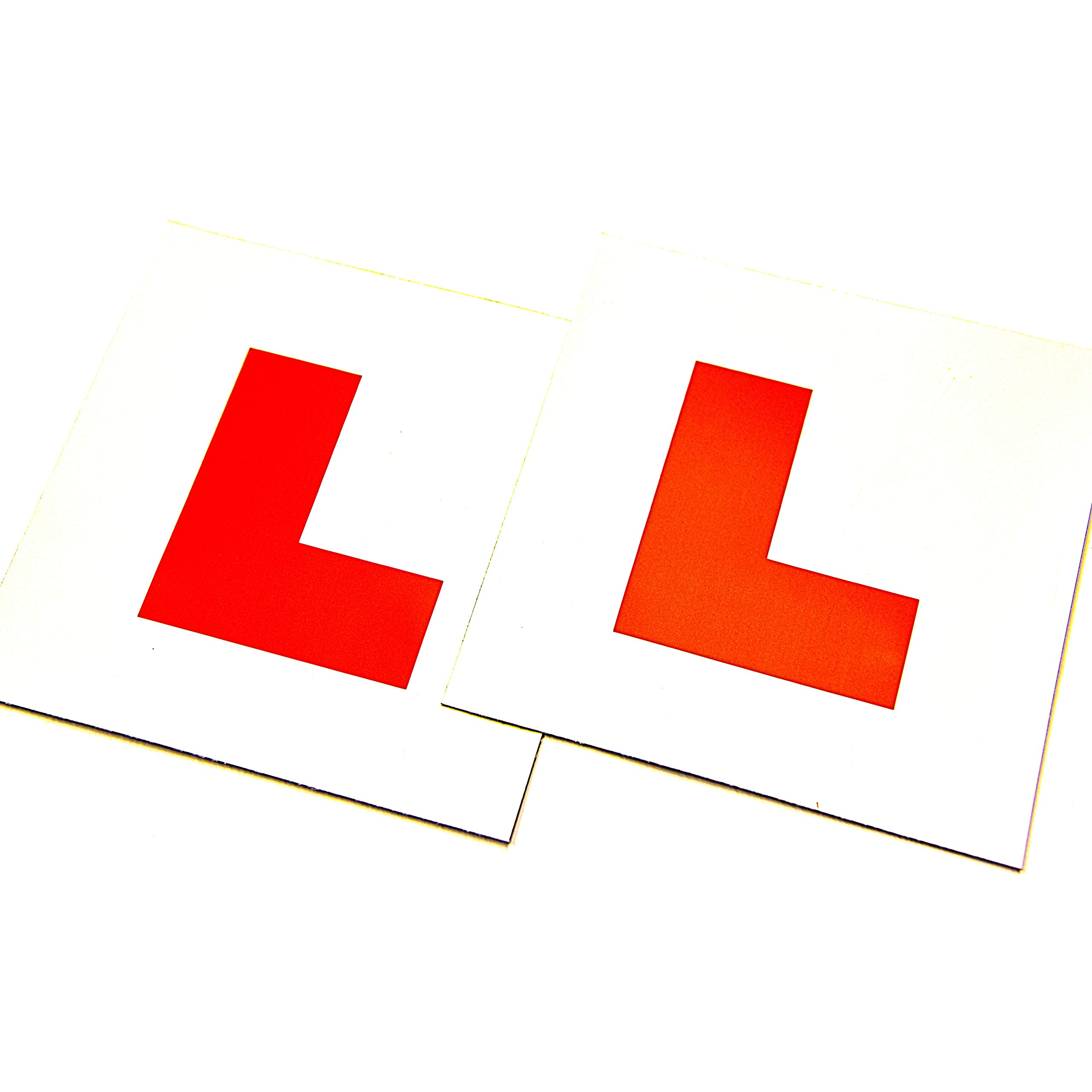 Sakura L Plates For Learner Drivers LP102 - Pair Self-Adhesive Or Tie ...