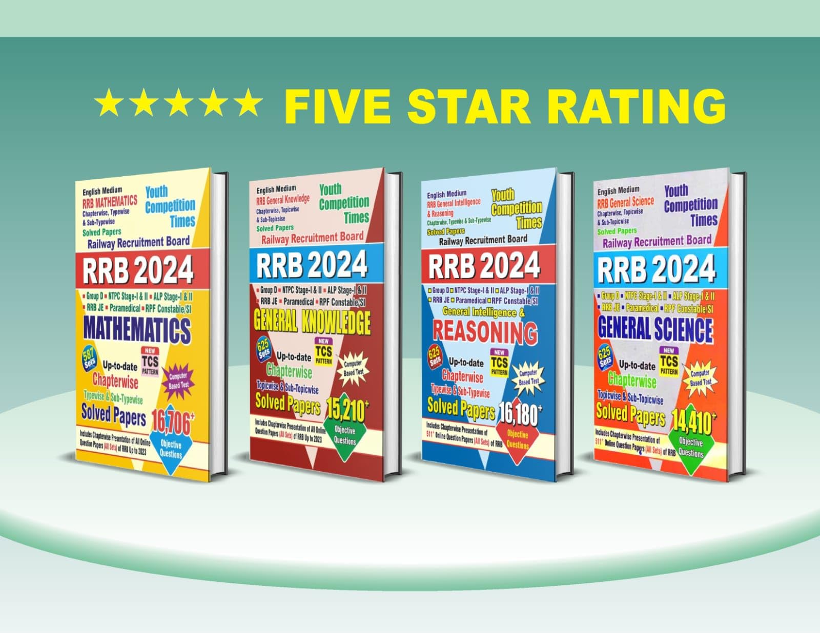 Buy YCT RRB Mathematics + General Knowledge + Reasoning + General ...