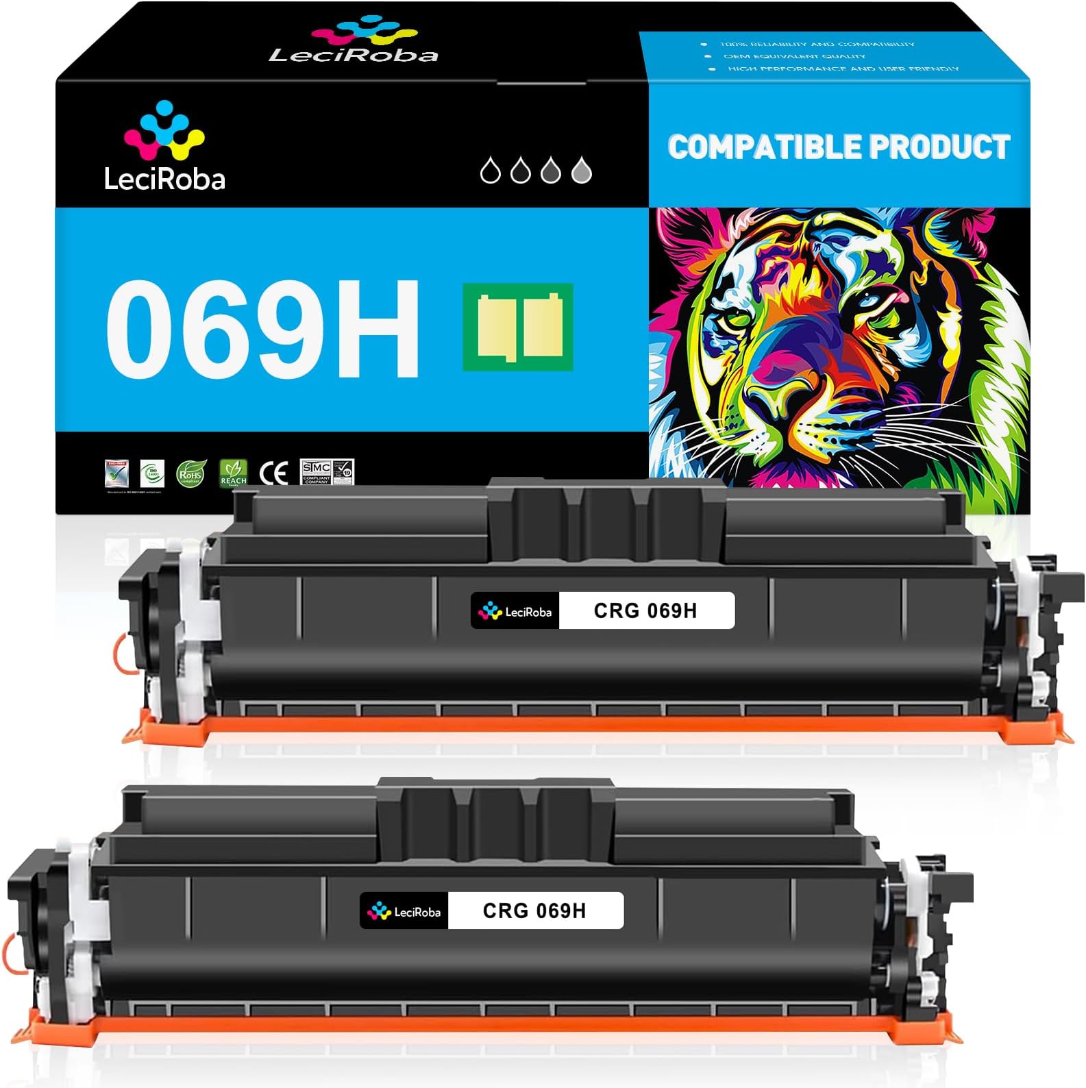 Amazon.com: KALOKING 069 High Capacity Toner Cartridge Remanufactured ...