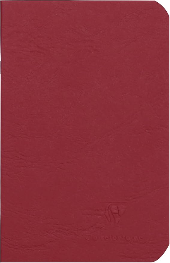 Clairefontaine 734102C - Collection Age Bag A Red Stapled Notebook ...