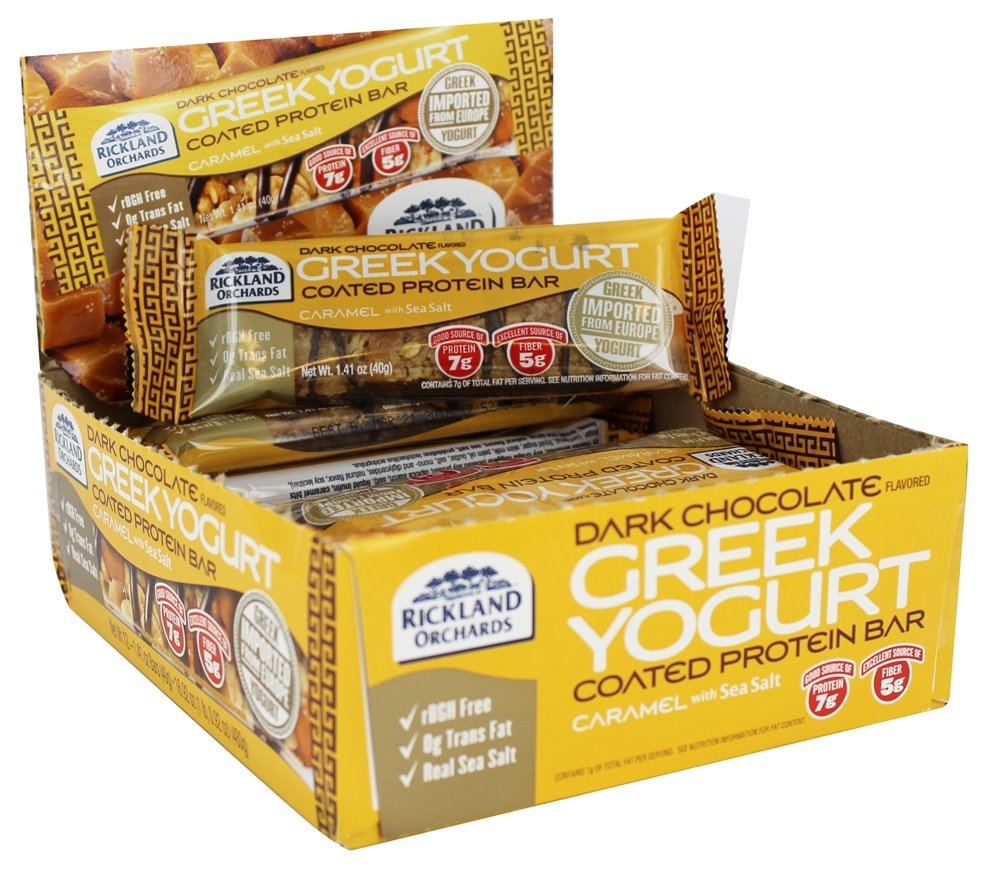 Amazon.com: Rickland Orchards Dark Chocolate Bars, Caramel, 12 Count