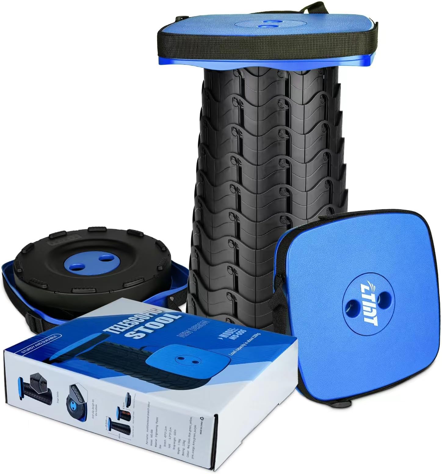 Amazon.com: fanivshi Upgraded Collapsible Stool with Load Capacity ...