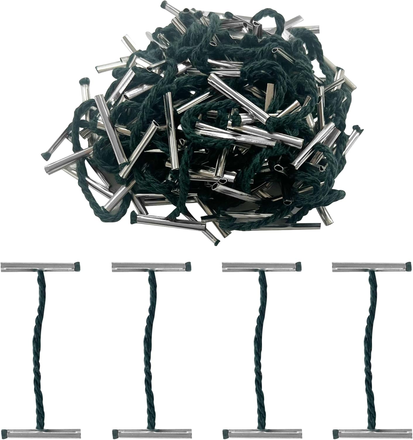 Pack of 100 51mm Metal End Treasury Tags : Amazon.co.uk: Stationery ...