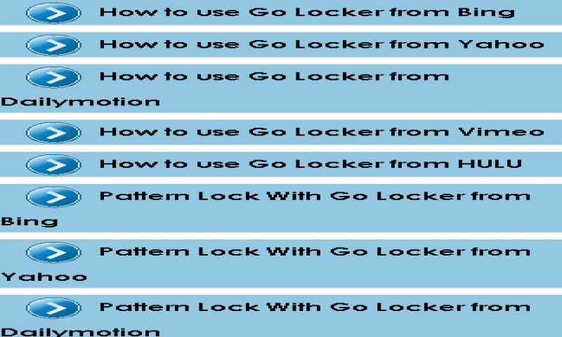 How to use Go Locker - App on Amazon Appstore