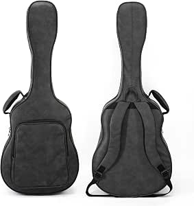 Amazon.com: REAL MISSION Acoustic Guitar Hard Shell Protective Case 41 ...