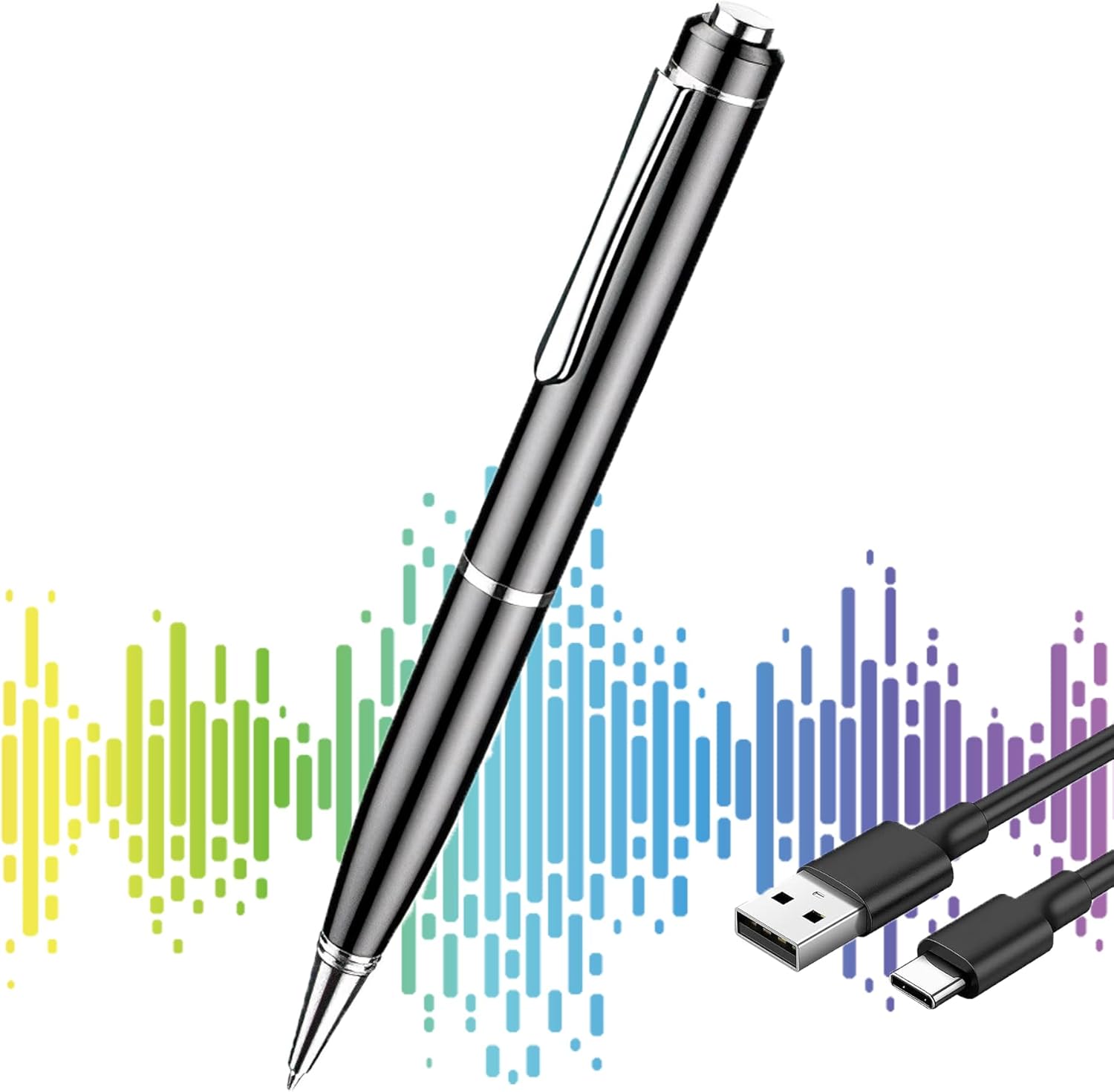 SNORF Grabadora de Voz, Grabadóra Voz Portátil con Almacenamiento de ...