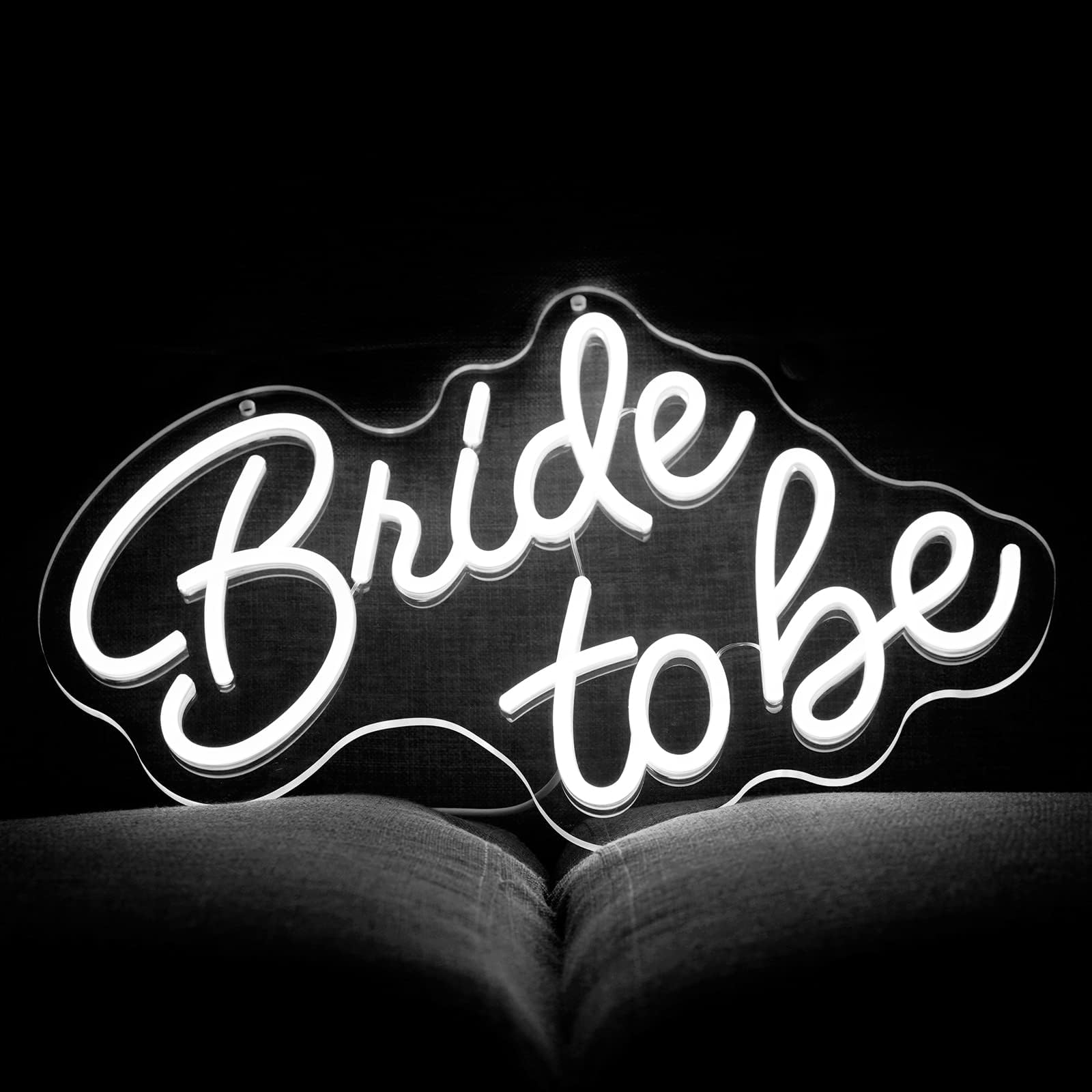 Amazon.com : Miss to Mrs Neon Sign for Bridal Shower Decor Dimmable Led ...