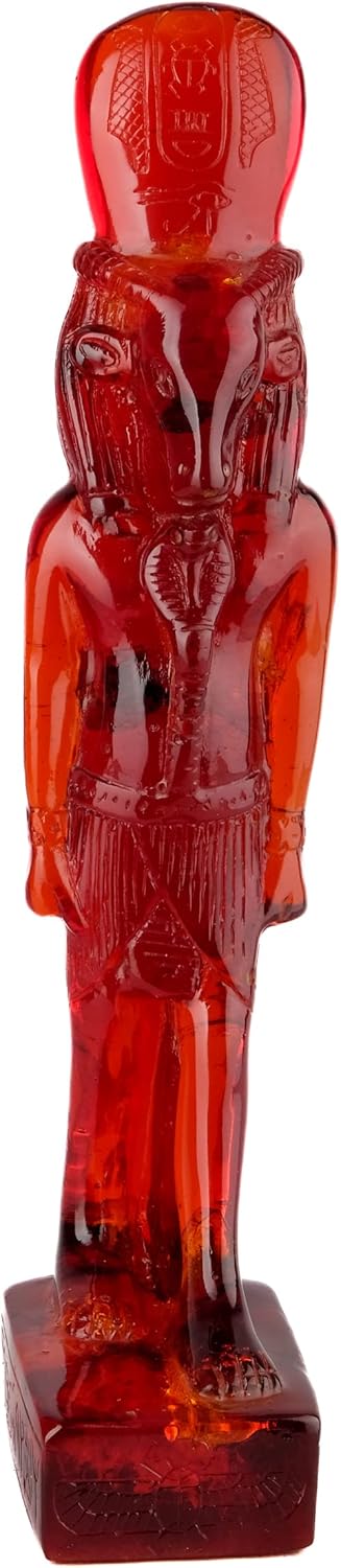 Amazon.com: Statue Montu god of War Lord of Medamud, depicted with a ...