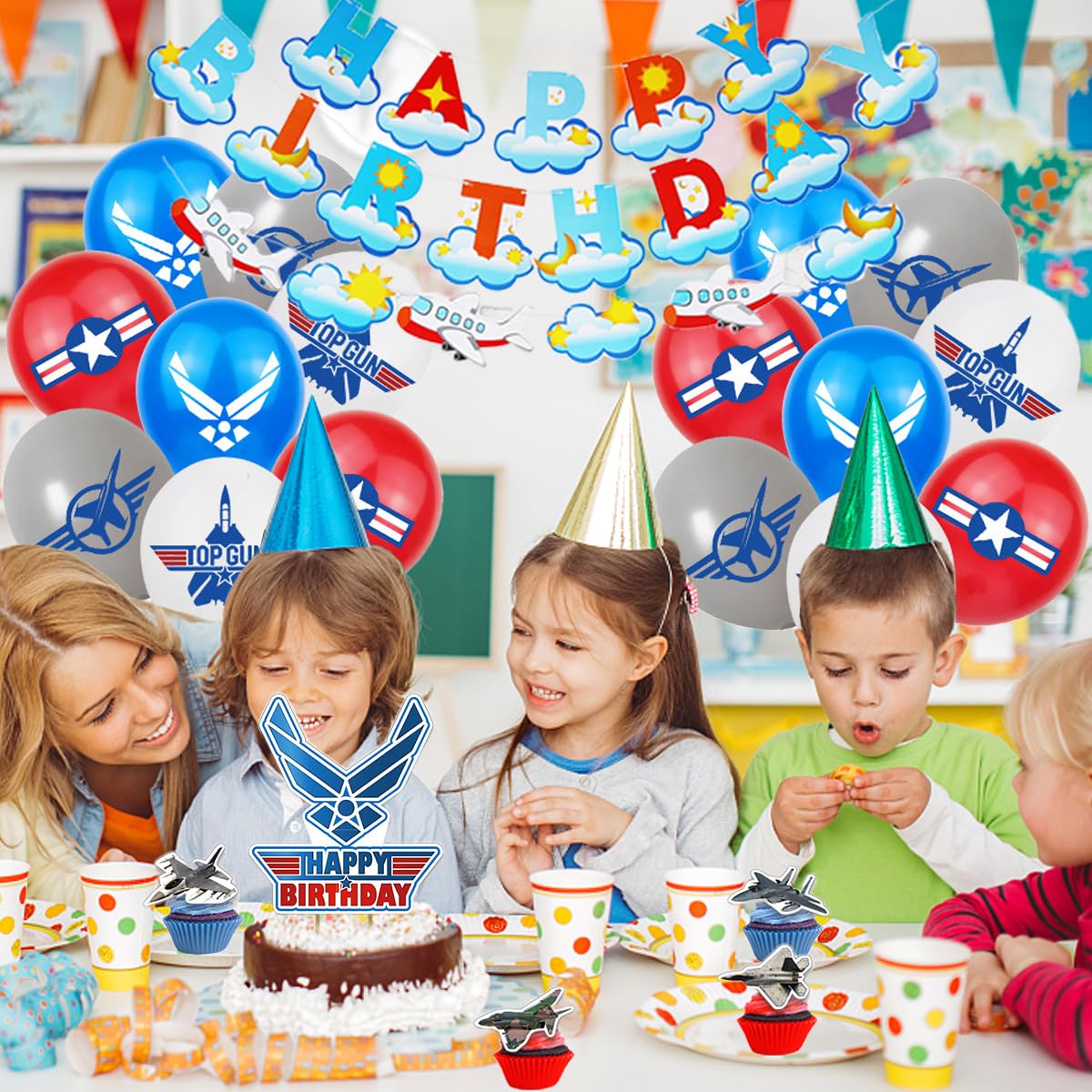 Airplane Themed Party Ideas Time Flies" Airplane 1st Birthday Party