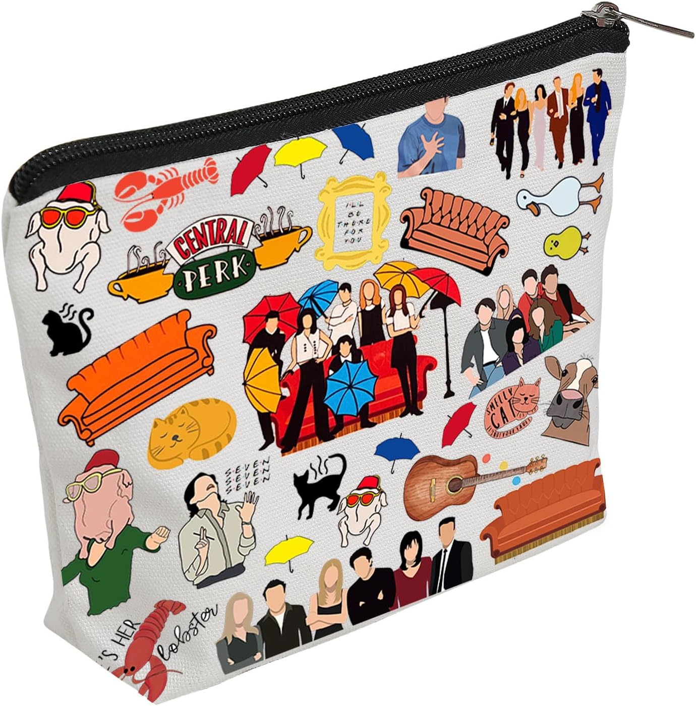 Amazon.com: WZJHCL Friend Show Makeup Pouch Bag TV Show Survival Kit ...