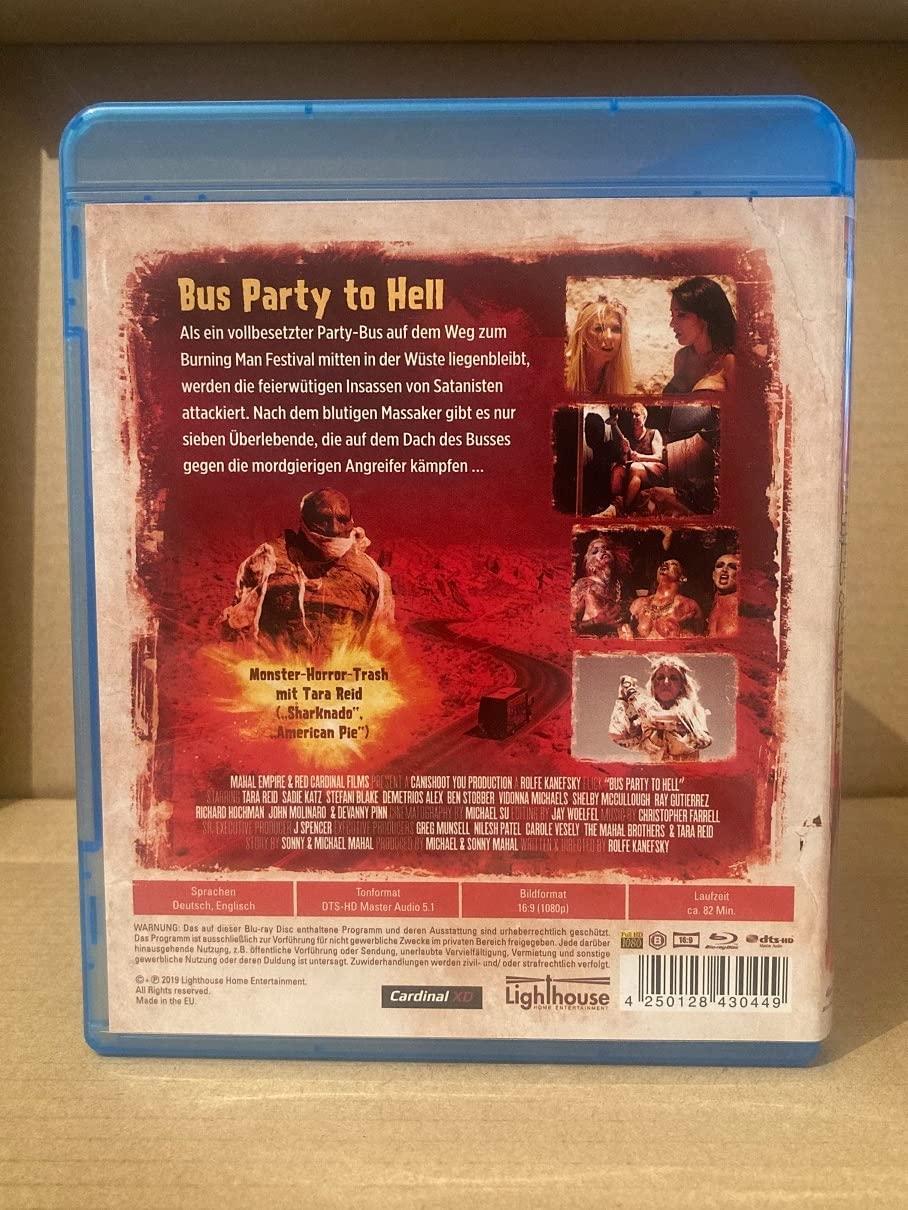Bus Party to Hell [Blu-Ray] [Import]: Amazon.co.uk: Tara Reid, Stefani ...