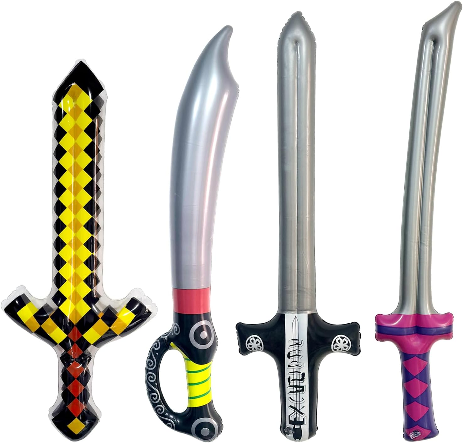 Amazon.com: LUANDME Inflatable Pretend Swords Party Supplies Inflatable ...