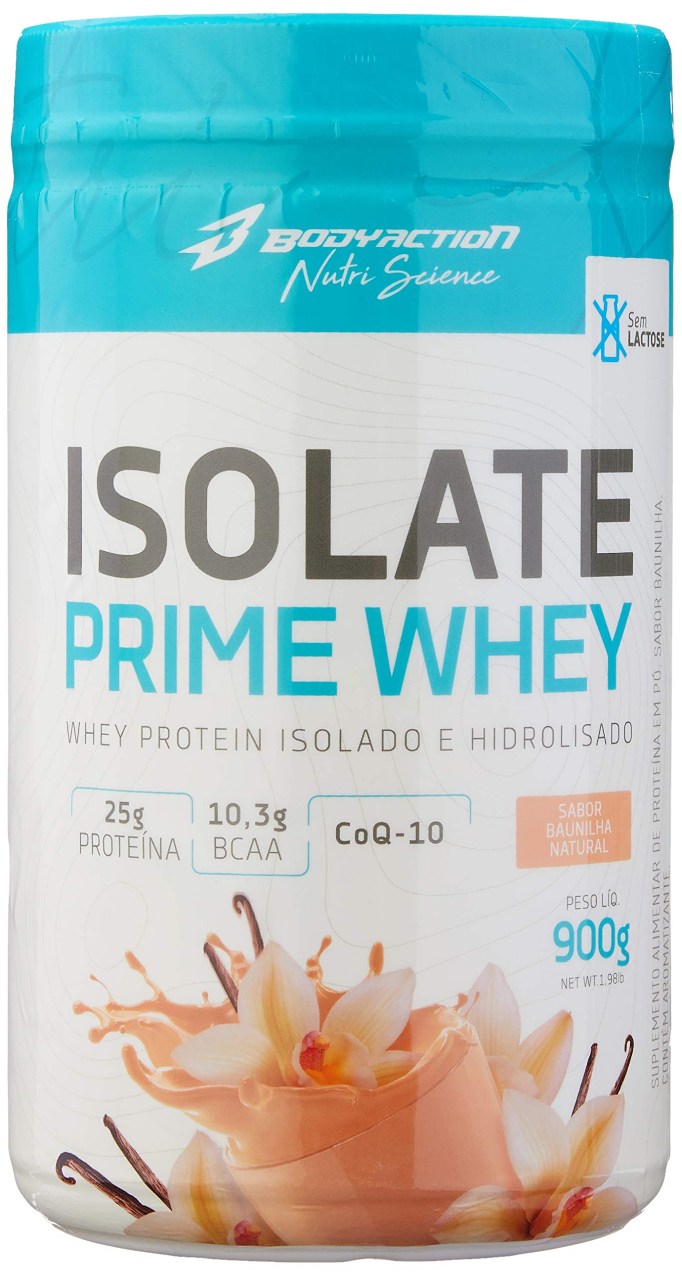 Isolate Prime Whey 900g Sabor Baunilha Bodyaction | Amazon.com.br