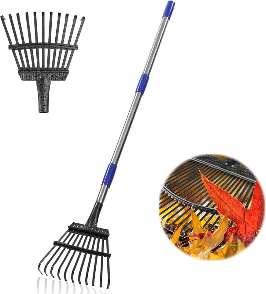 Amazon.com: Rakes - Rakes / Gardening Hand Tools: Patio, Lawn & Garden