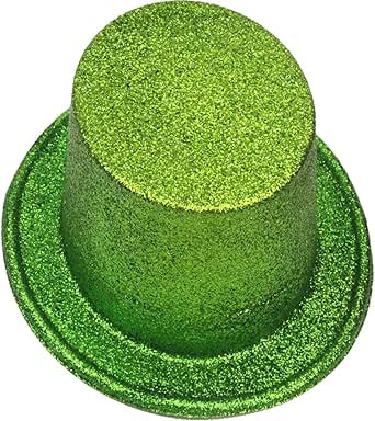 Amazon.co.jp: [Lankater] Glitter Top Hat Costume Party Hat Plastic Top ...