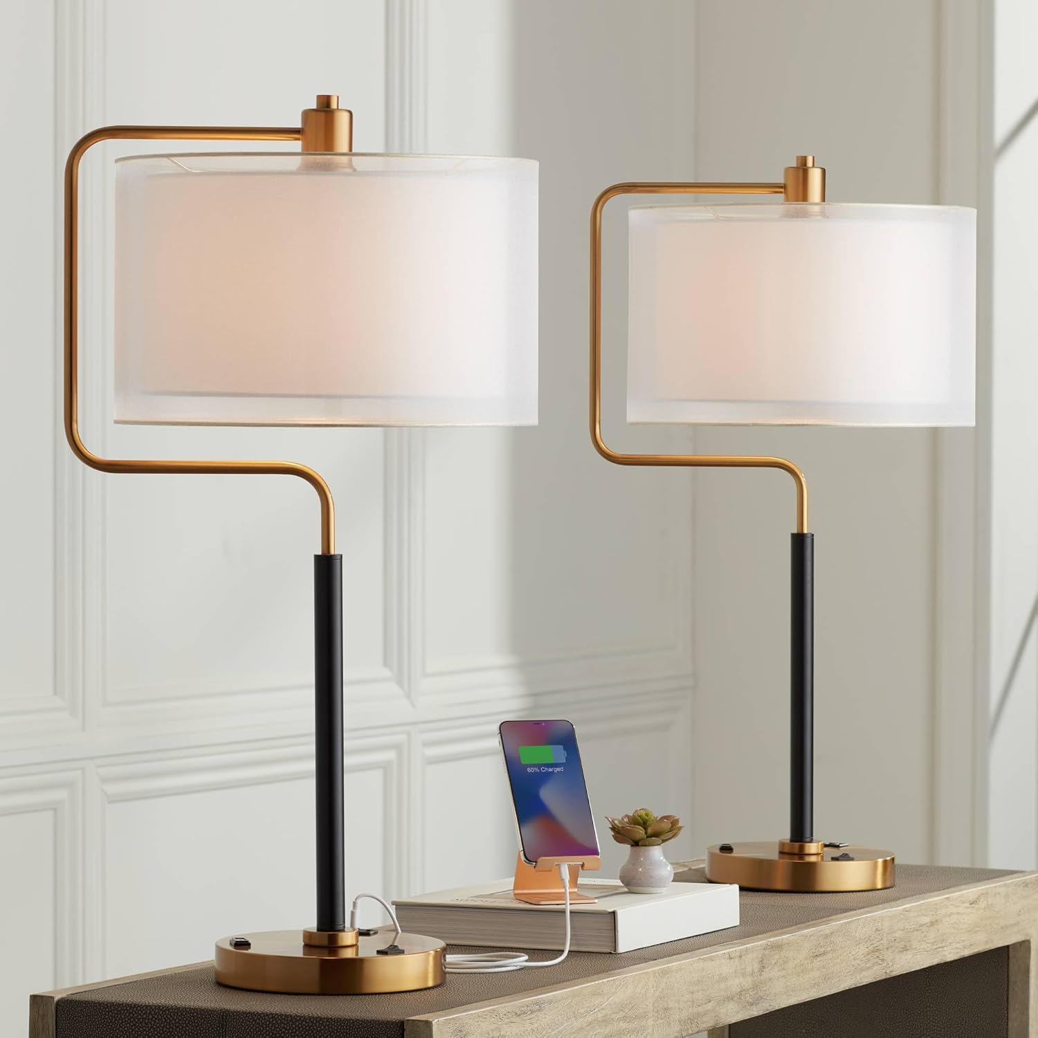 Possini Euro Design Carlyle 30 1/2" Tall Large Mid Century Modern Glam ...