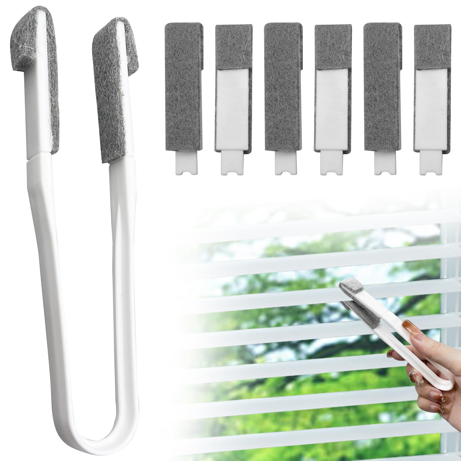 Amazon.com: Blind Cleaner Duster Tool, Window Blind Cleaner Tool, Blind ...