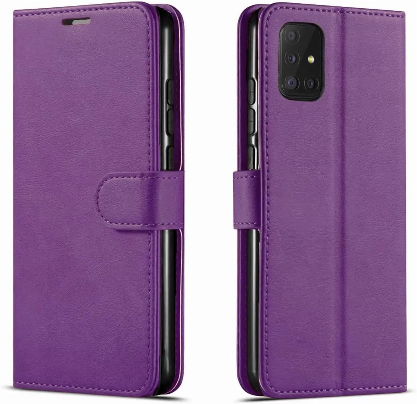 NWNK13 For Samsung A71 Phone Case Premium Leather Flip Case Book Wallet ...