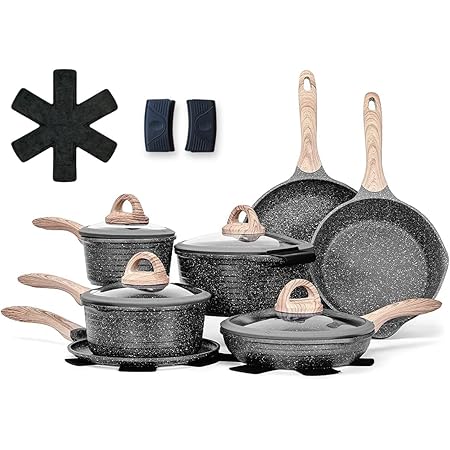 Amazon.com: Woll Diamond Diamond Lite 10-Piece Cookware Set: Scanpan ...