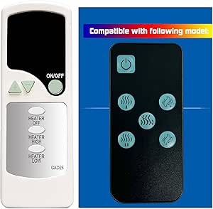 Amazon.com: XINJISHIMIN Replacement Remote Control for Masterflame ...