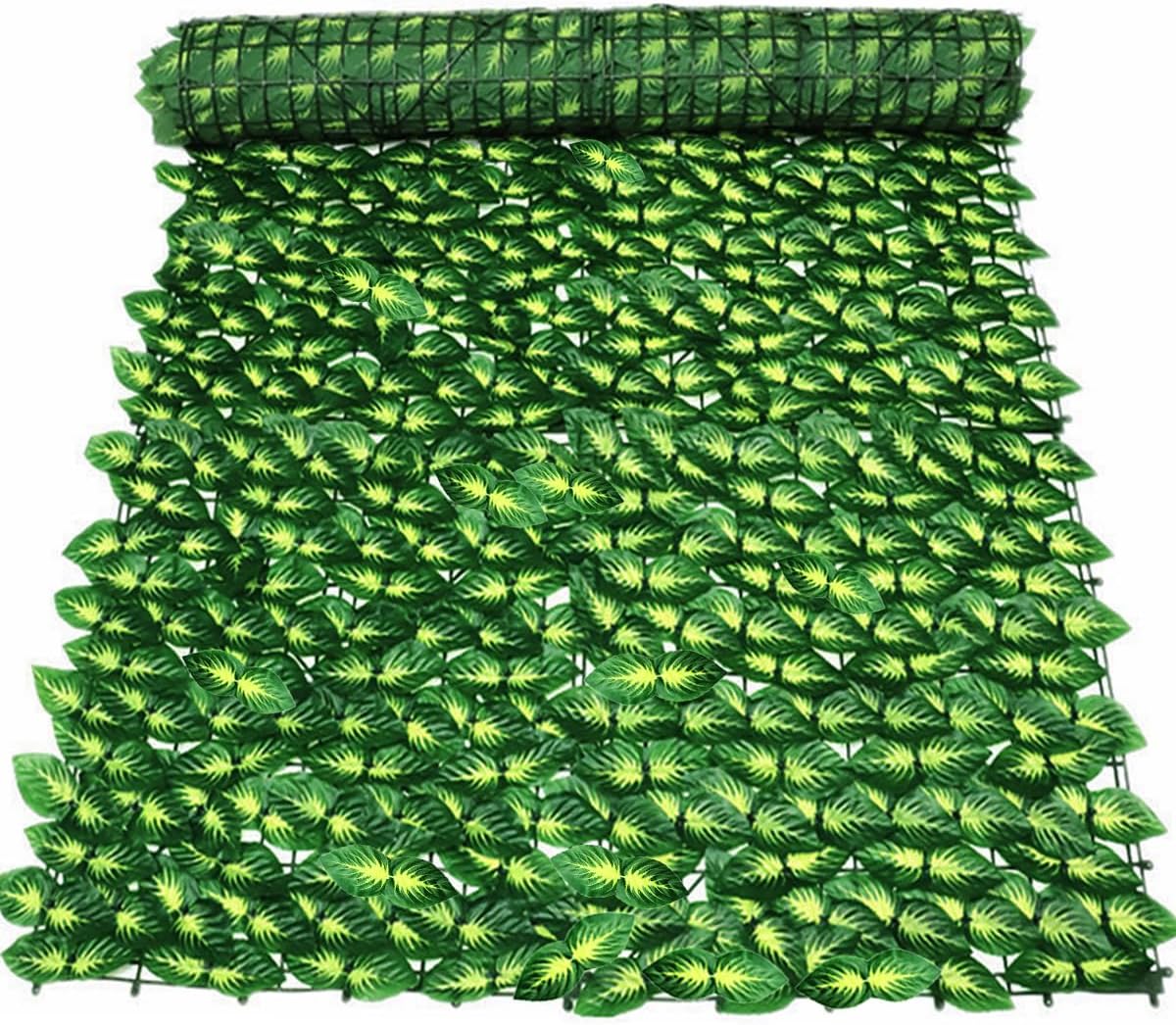 Amazon.com : Balcony Privacy Screen Leaves Fake Ivy Fence,Artificial ...