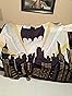 Amazon.com: Superhero Batman Cityscape Shower Curtain Panel Night ...