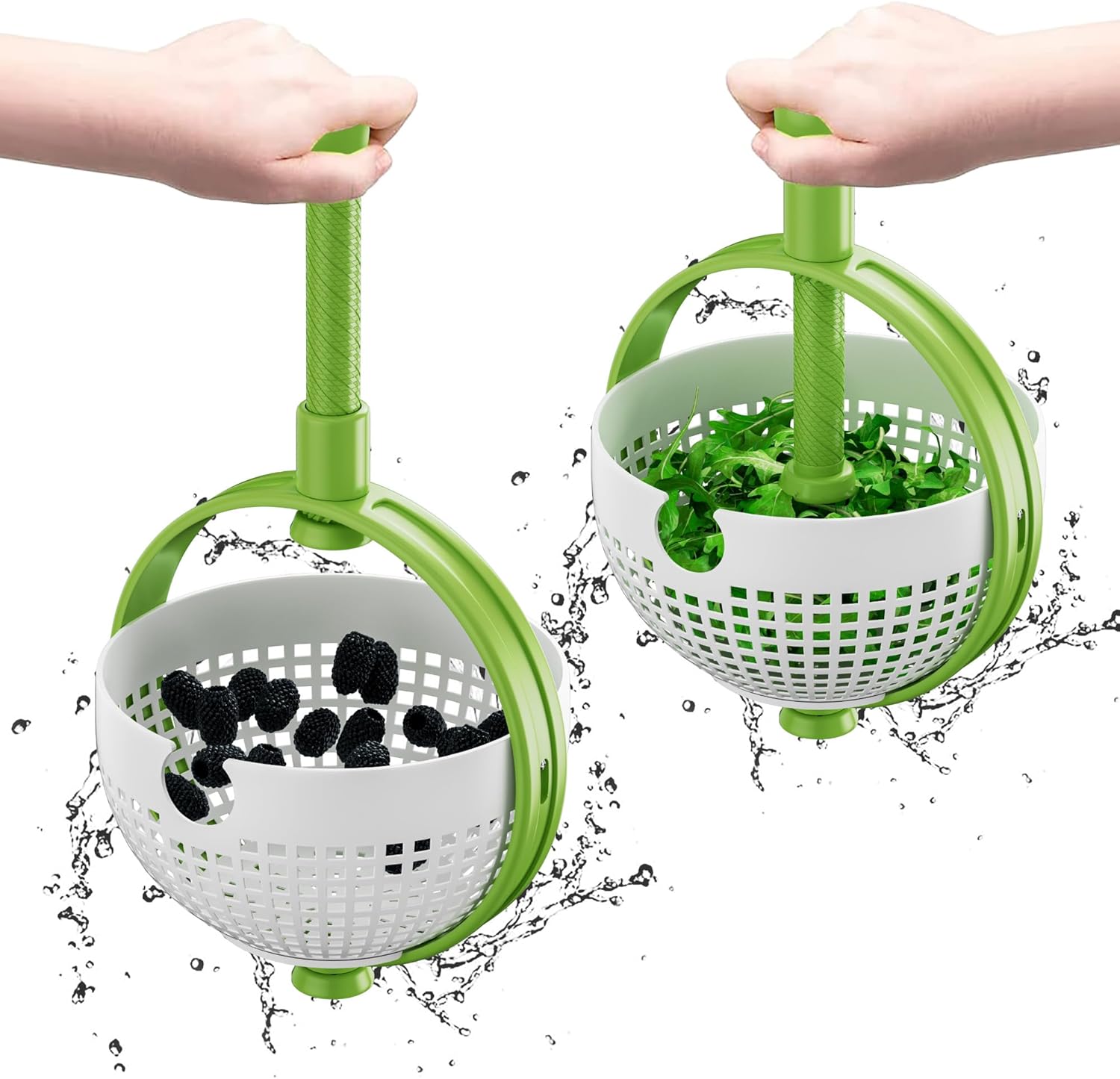 Amazon.com: Salad Spinner - 3.3L | Kitchen Fruit Salad Washing Filter ...