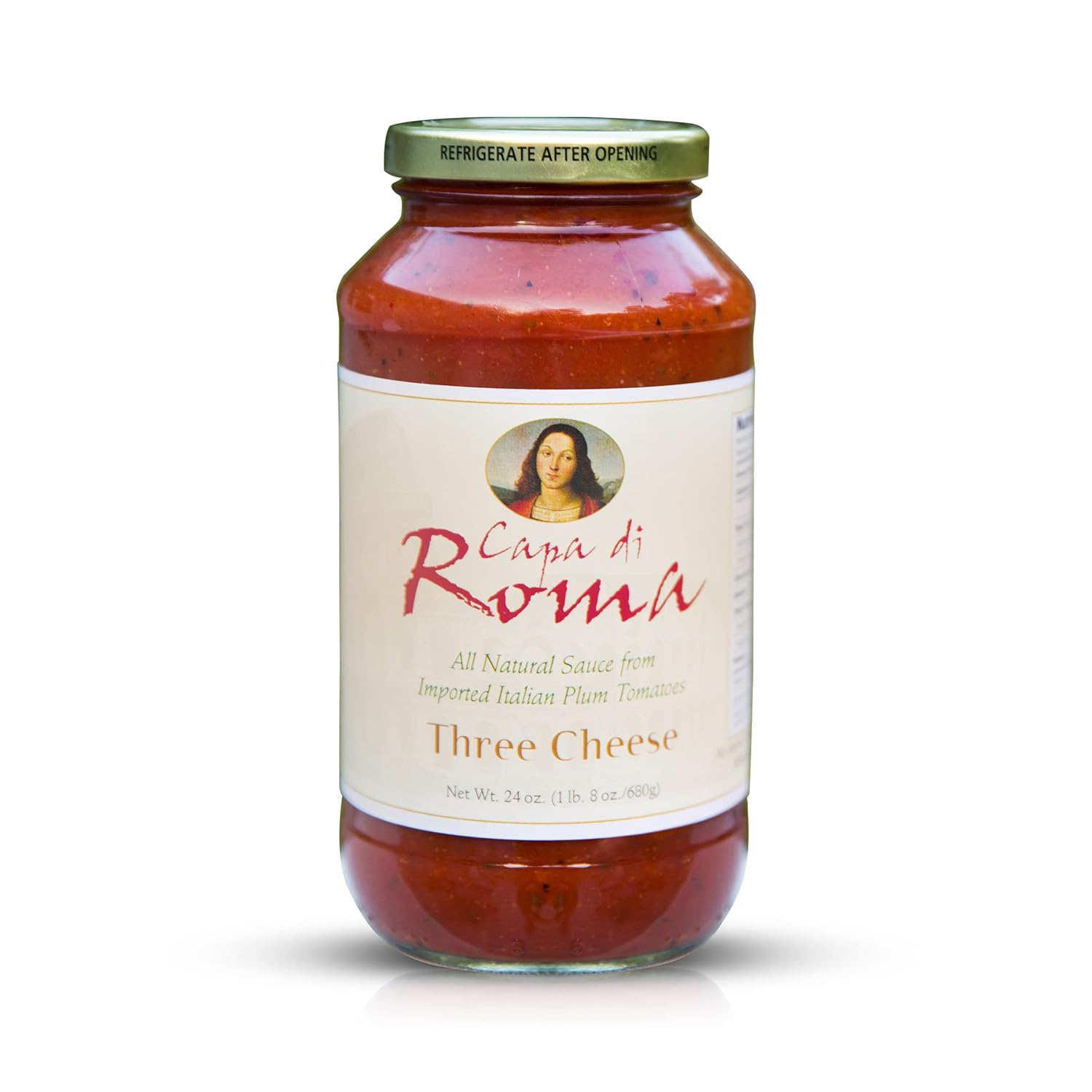 Amazon.com: Capa di Roma Three Cheese Marinara Sauce with Traditional ...