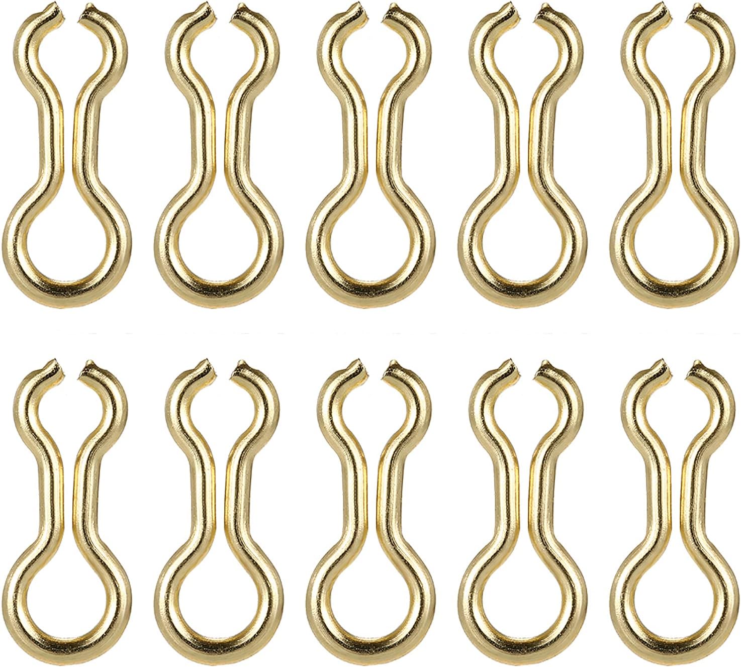 Amazon.com: SIUKE Sinker Wire Eye 200PCS Brass Sinker Wire Eye for DO ...