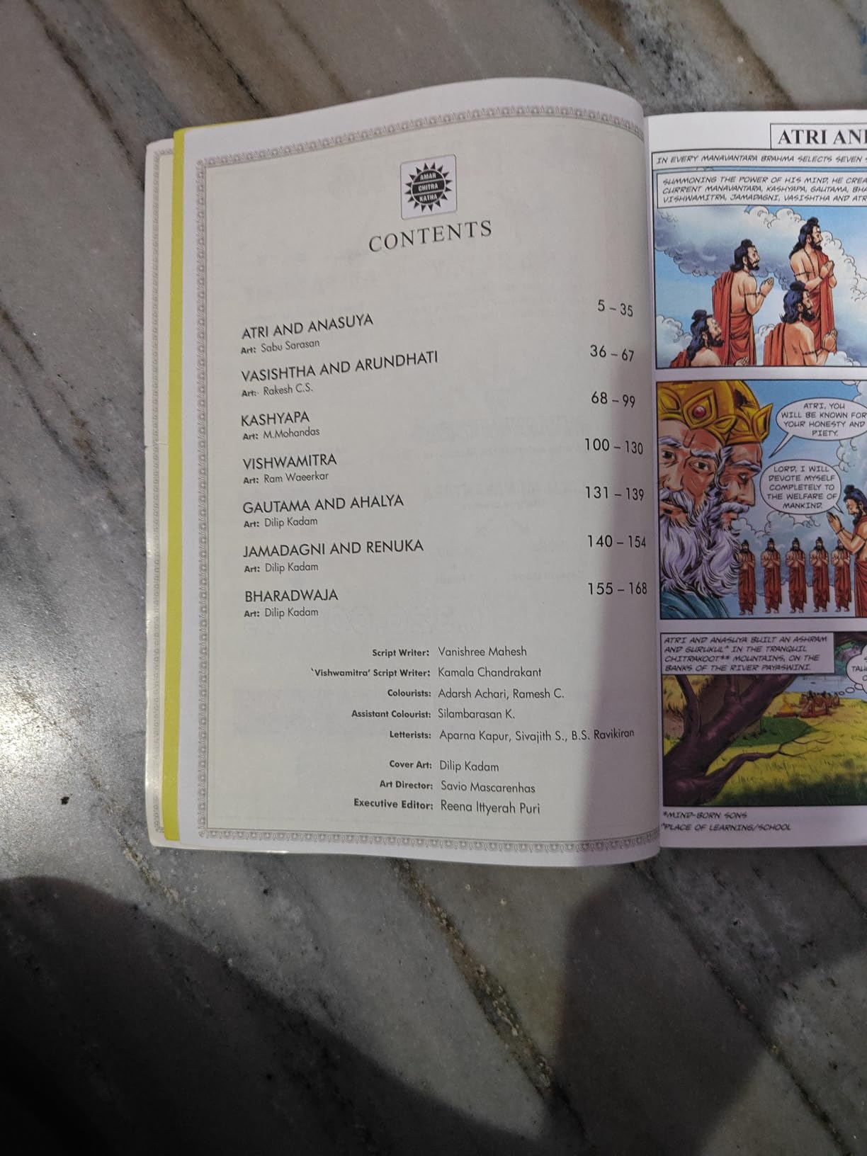 Saptarshi - The seven supreme sages : Vanishree Mahesh, Reena Puri ...