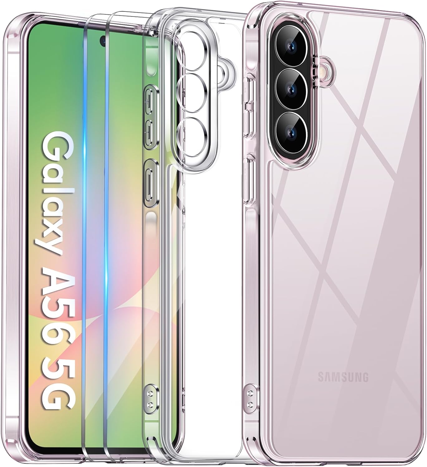 COPIKE Camera Protection for Samsung Galaxy A56 5G Phone Case with 2 ...