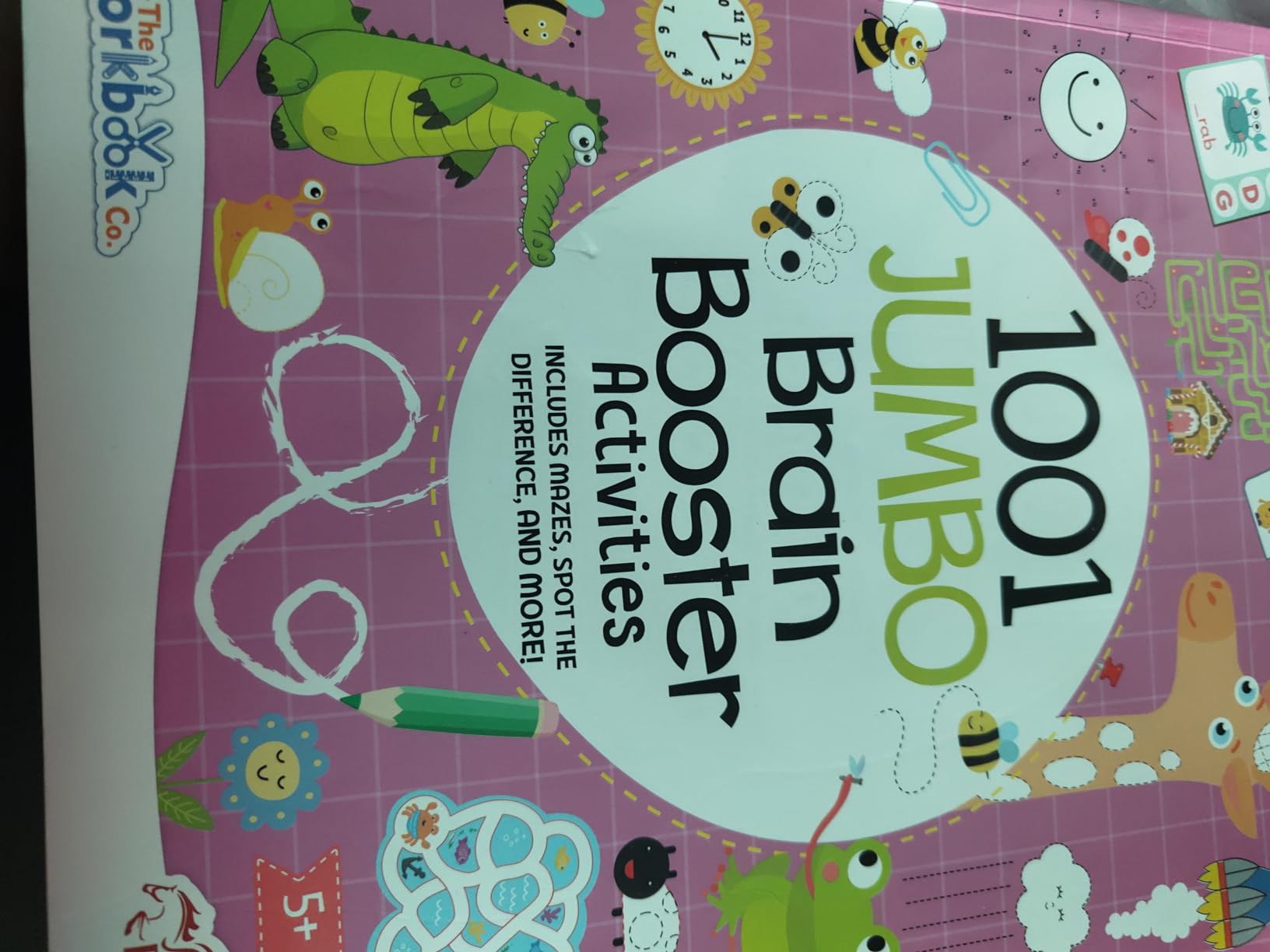 1001 Jumbo & Ultimate Brain Booster Activities for 3 to 8 Years Old ...