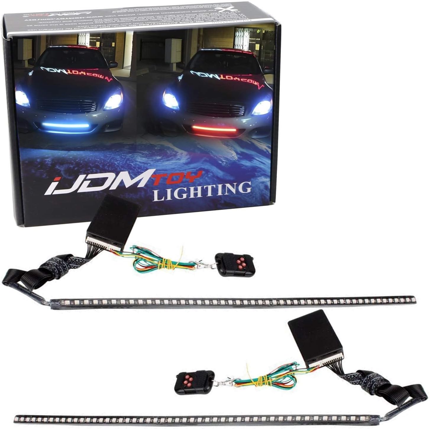 Amazon.com: YSY 1set 23.3 inch RGB Knight Rider lights 48 5050 SMD ...
