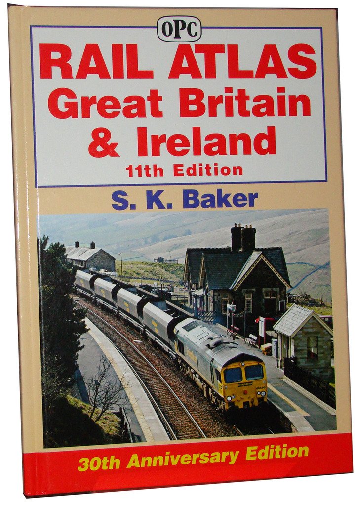 Rail Atlas Great Britain and Ireland 11th Edition: Amazon.co.uk: Baker ...