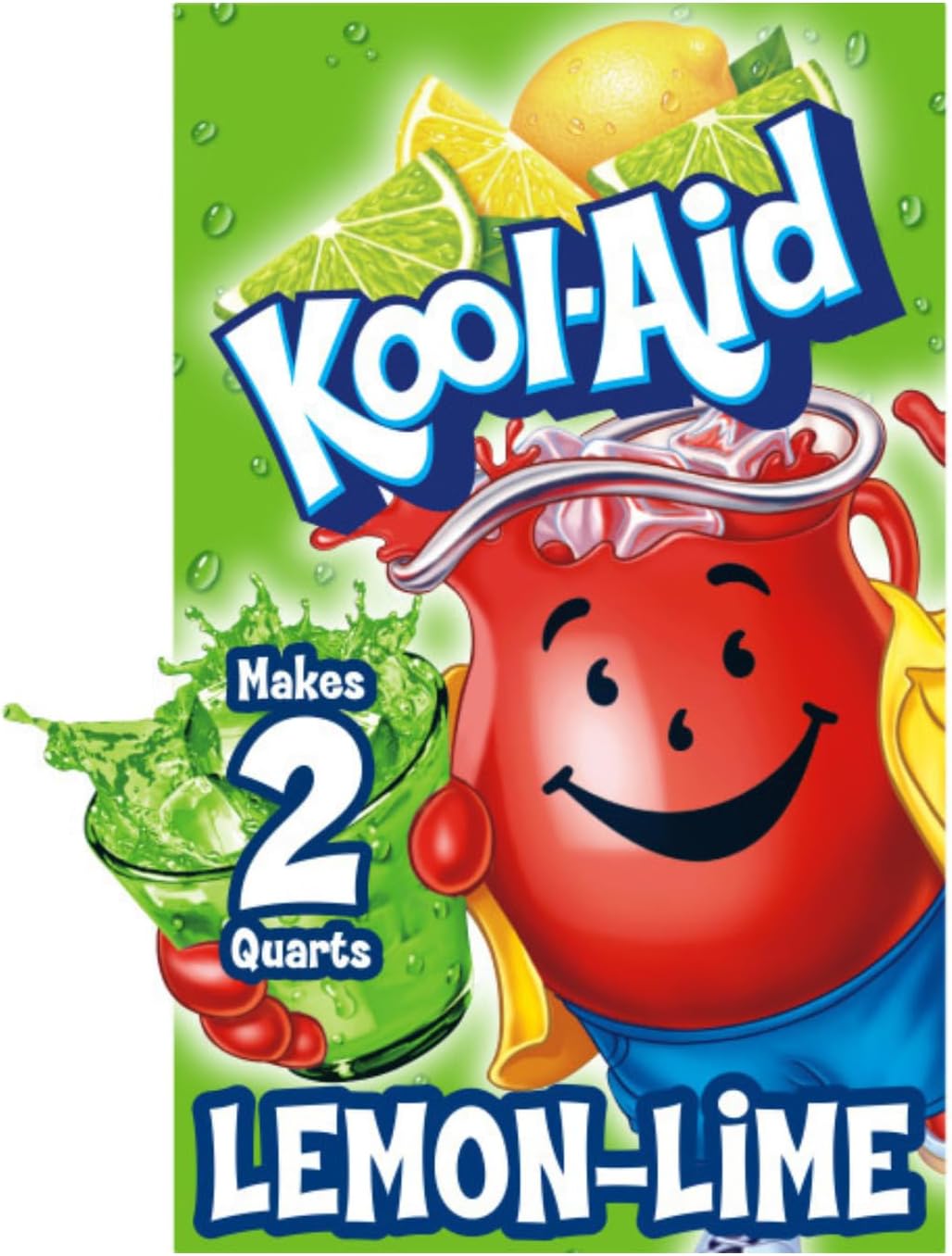 Amazon.com : Kool Aid Lemonade Drink Mix (96 Packets) : Powdered Soft ...