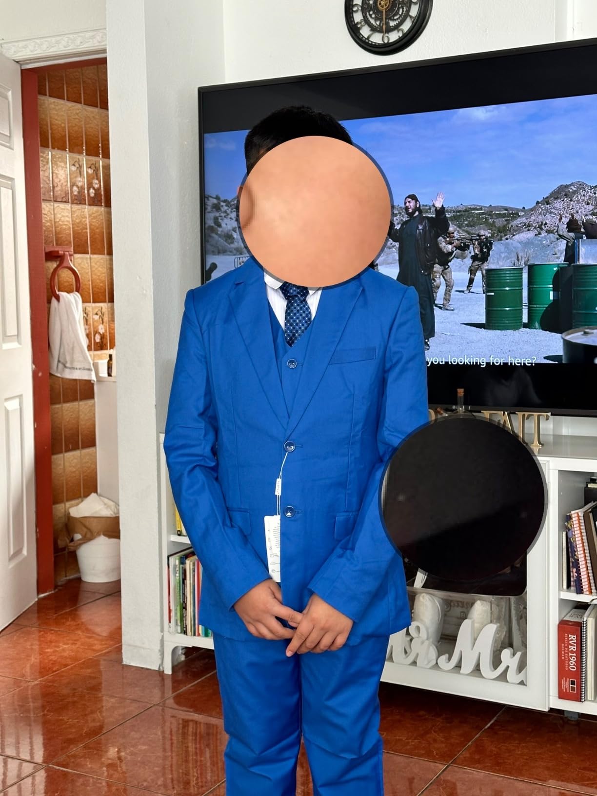 $11/mo - Finance Boy Suits 5 Piece Slim Fit Suit for Kids Toddler ...