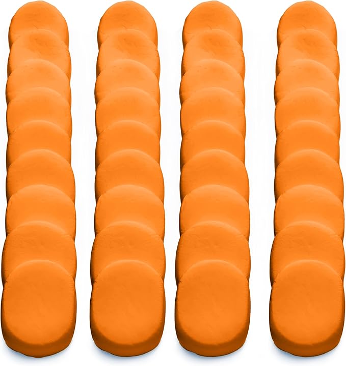 Amazon.com: Orange Air Dry Clay for Kids - 36 Individually Bagged ...