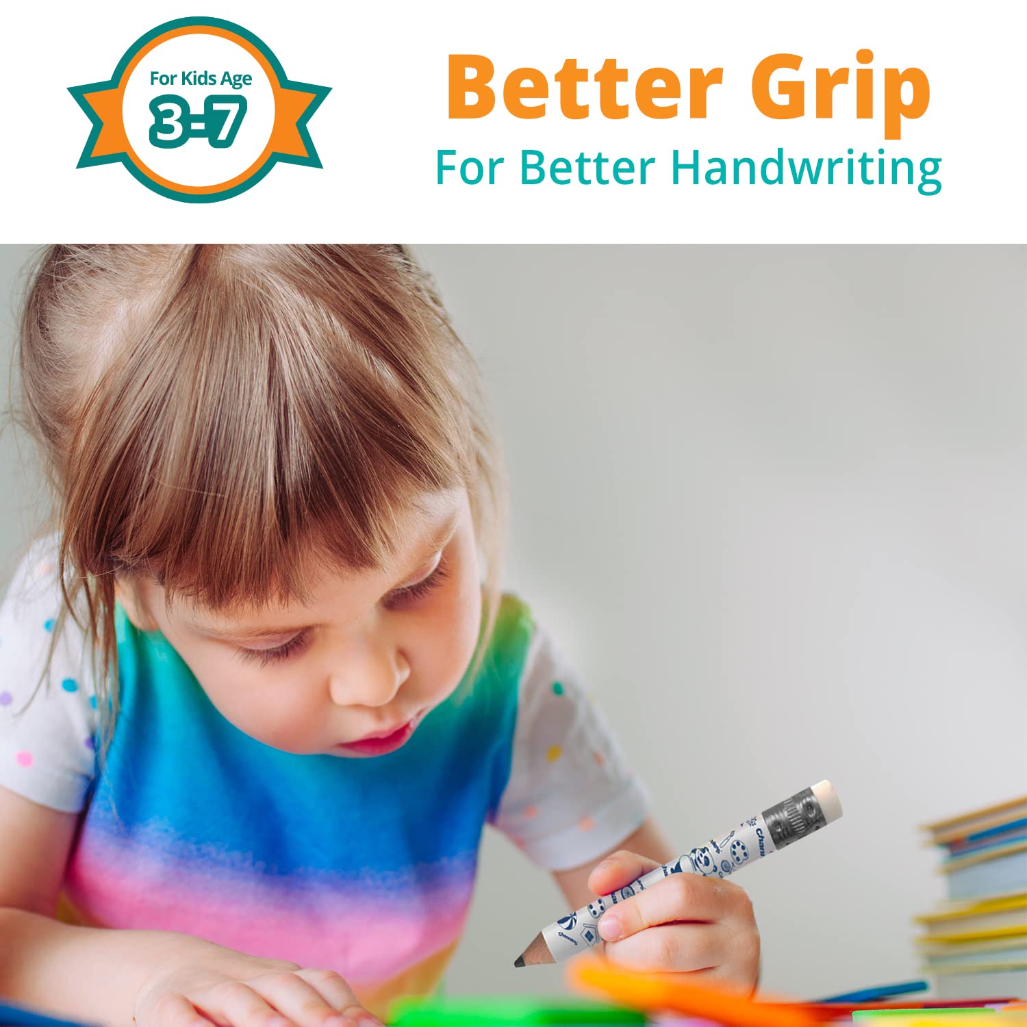 Snapklik.com : Channies My First Pencil, Easy-to-Hold Write Size ...
